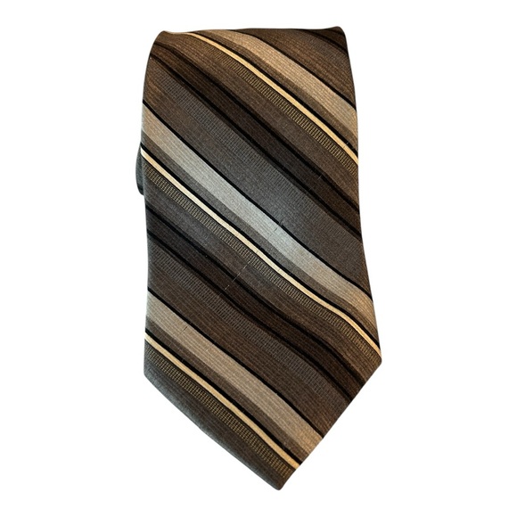 Kilburne And Finch | Accessories | Elegant Striped Mens Tie Black And ...